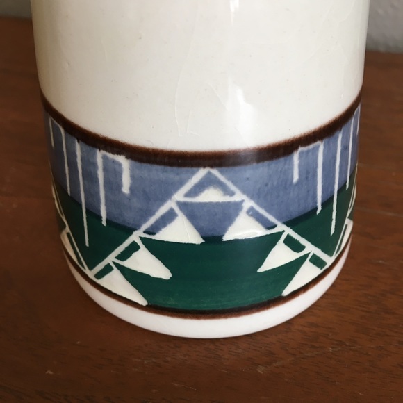 Kitchen | Boho Aztec Ceramic Creamer Small Pitcher | Poshmark